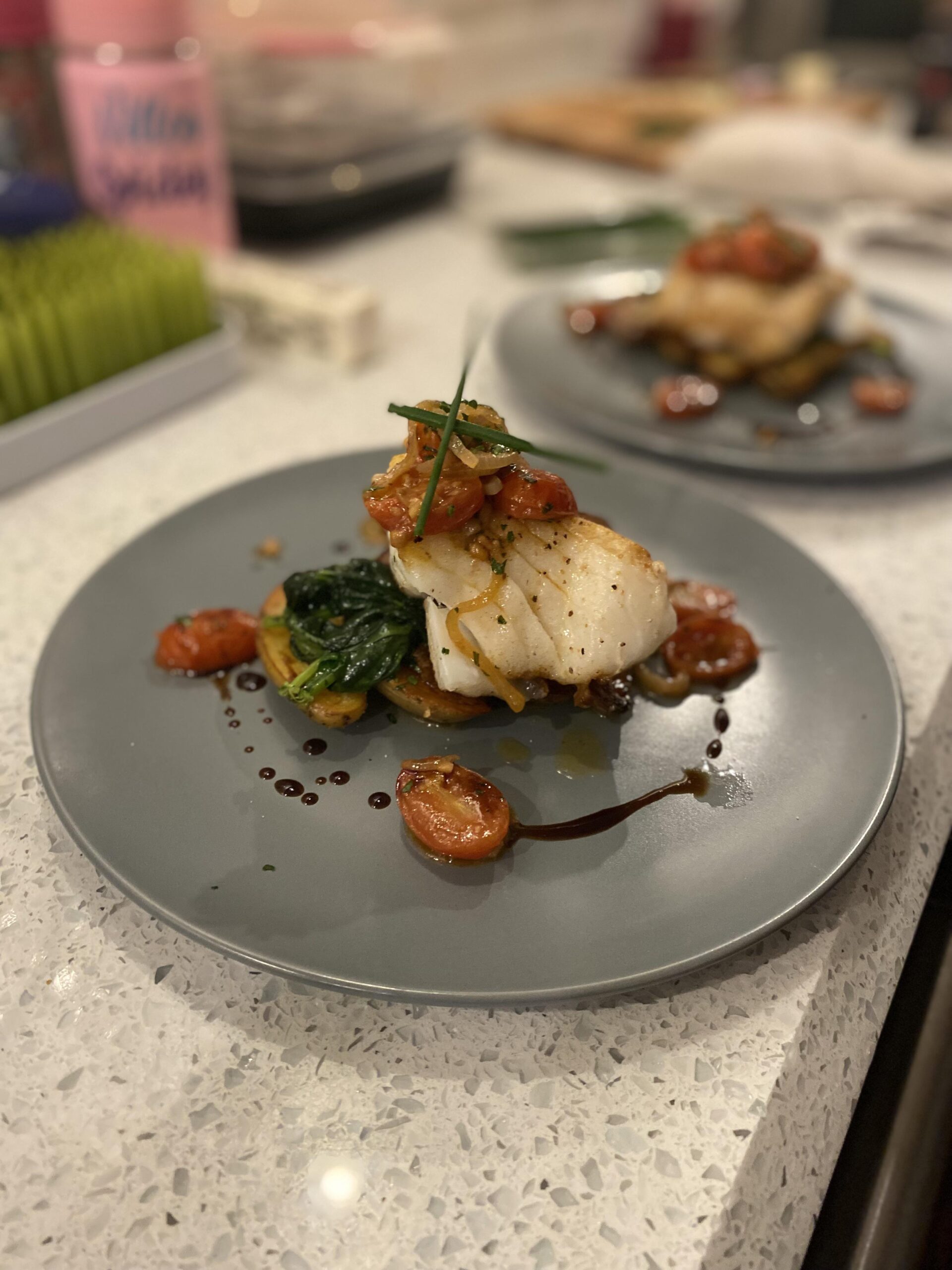 Seared Cod - foodiedude