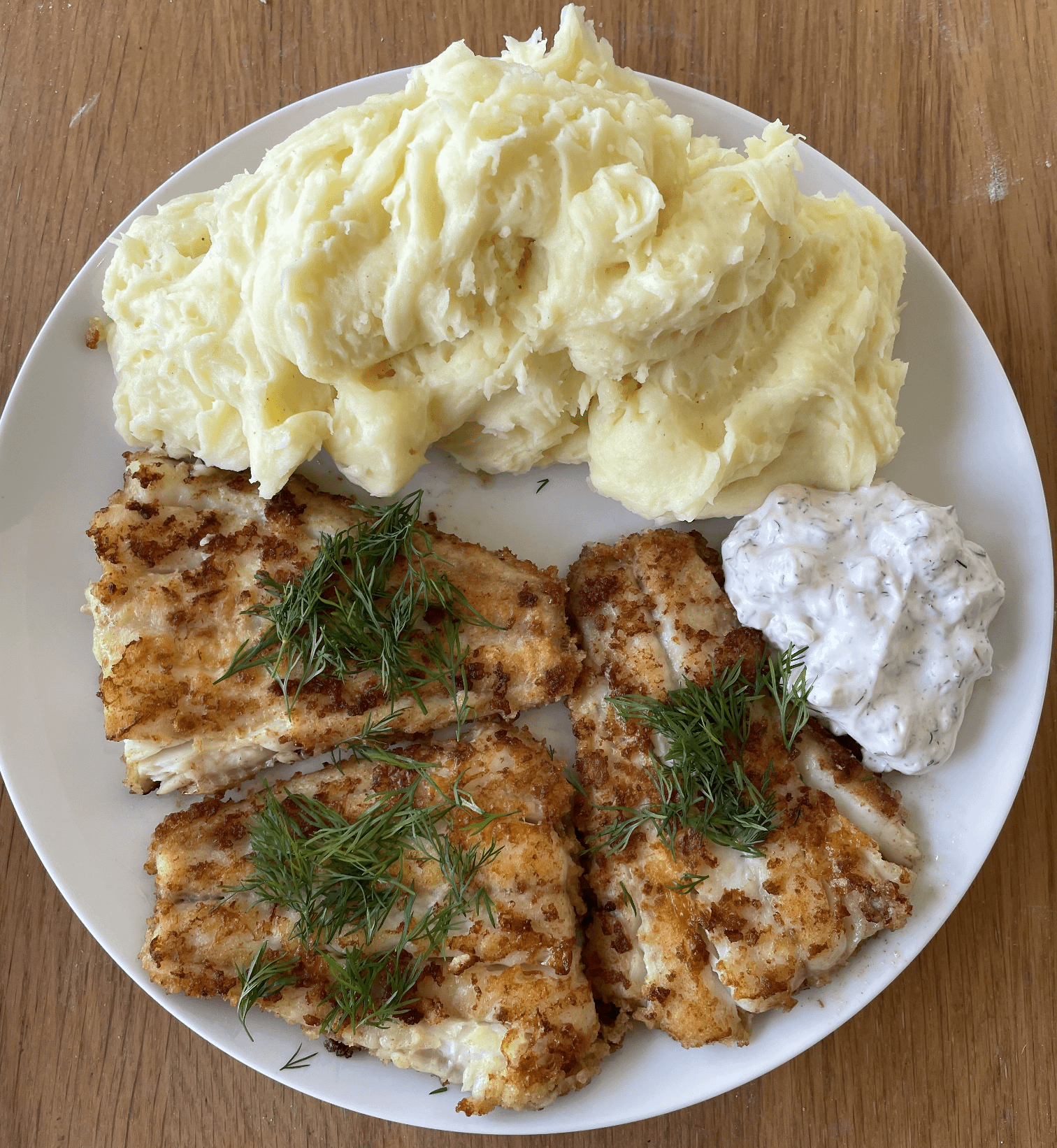 [Homemade] Fish and Mashed Potatoes - foodiedude