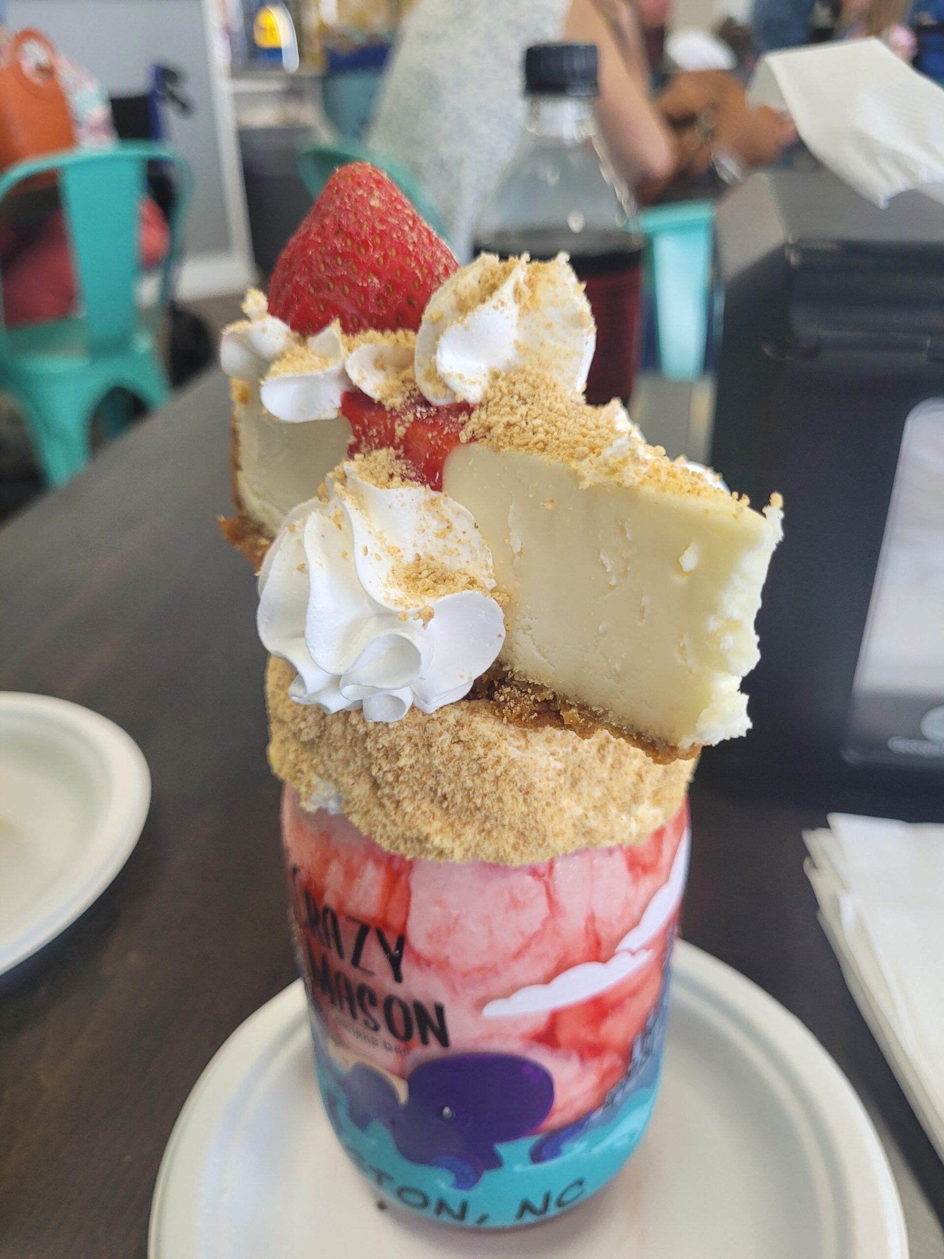 Cheesecake milkshake - foodiedude