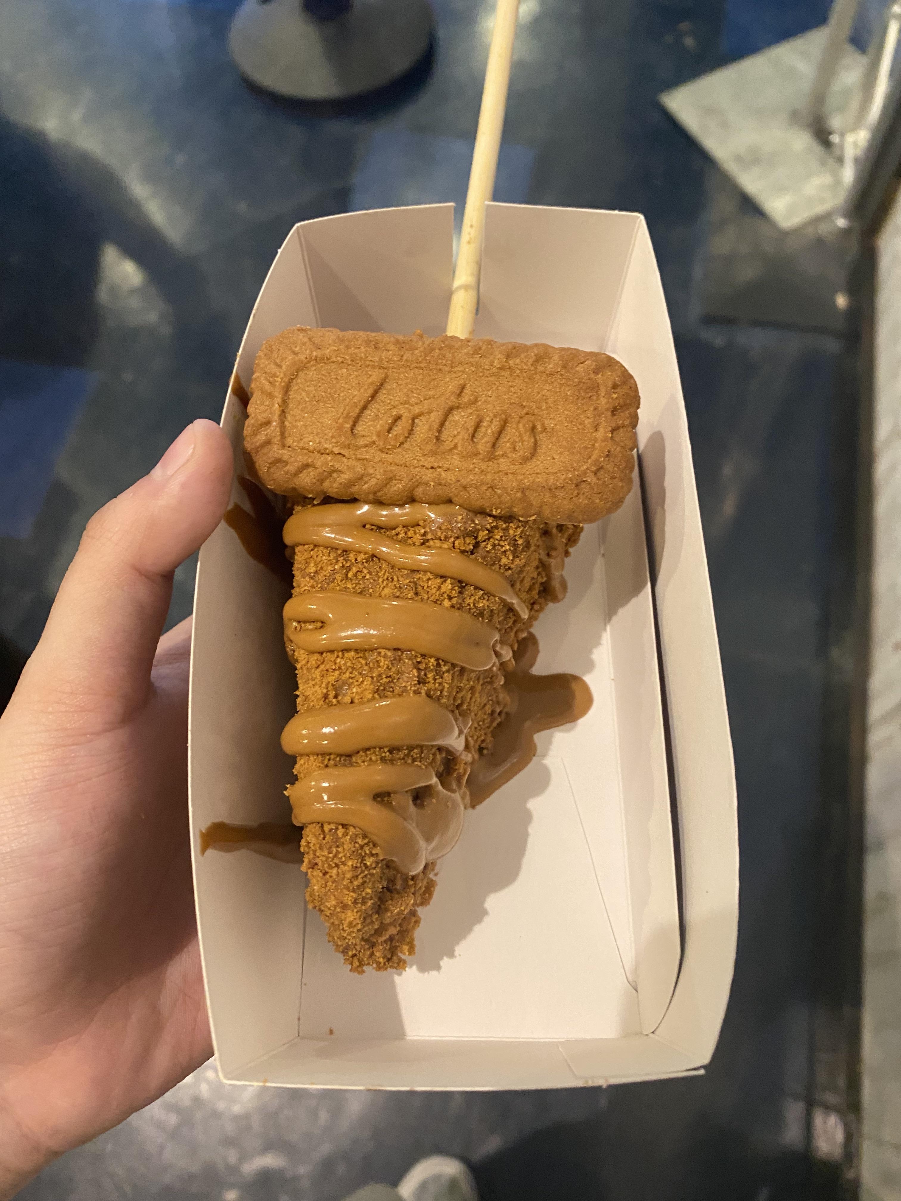 [I ate] Biscoff Delight Chocolate covered cheesecake from Drizzle ...