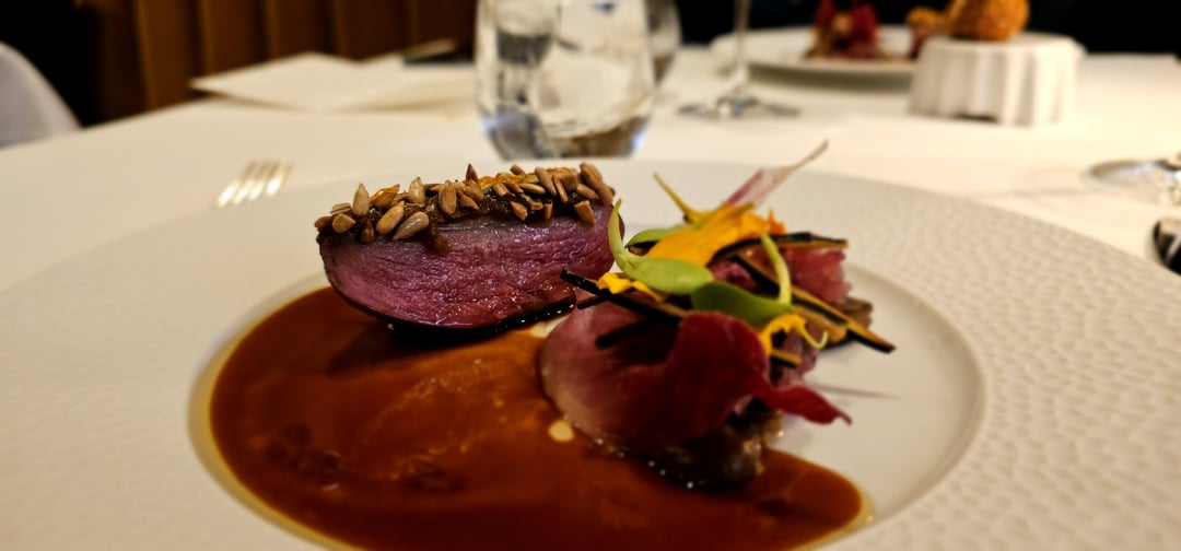 Seasonal tasting menu at Arkle at the Grosvenor Hotel in Chester ...