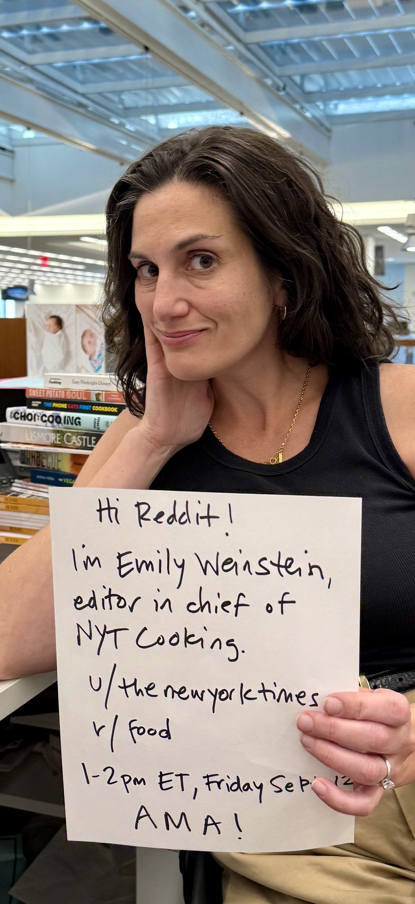 [AMA] I’m Emily Weinstein. I’m the editor-in-chief of NYT Cooking and ...