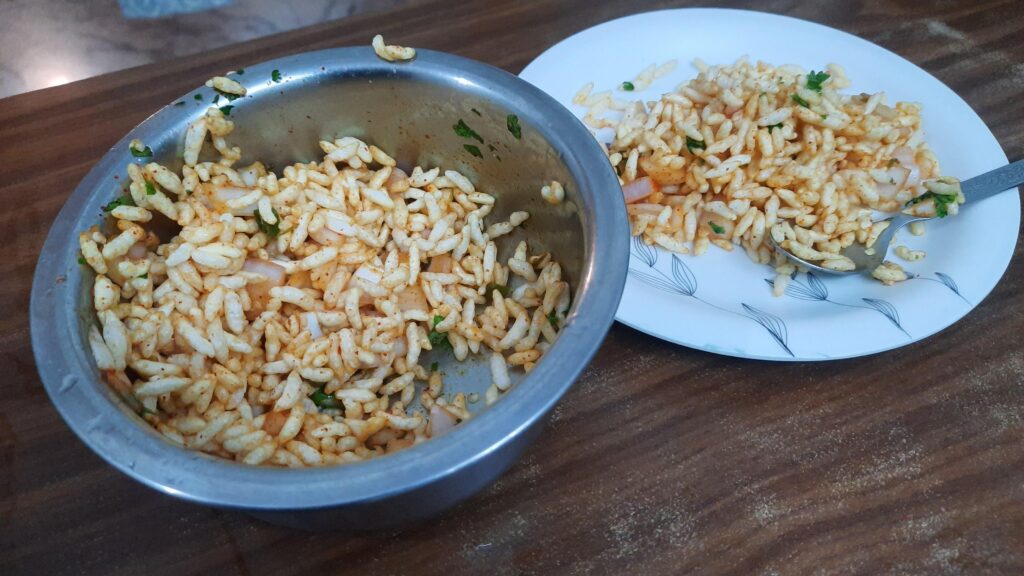 [homemade] most famous Indian evening snack Kaccha Chivda - foodiedude